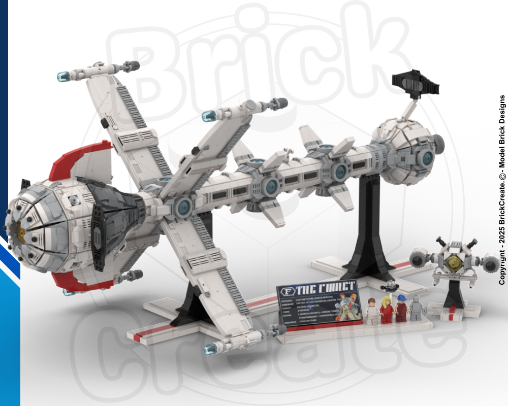 LEGO MOC The New Comet V2.0 Has Landed – Build the Legend! by ...