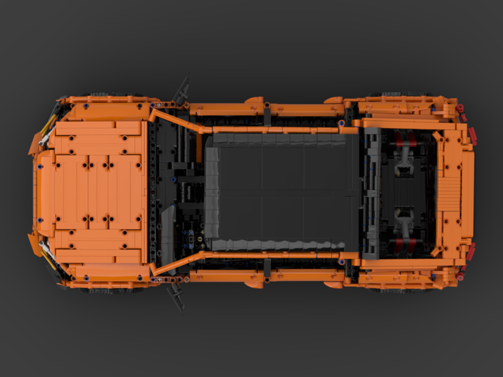 Lego Moc Lego Lamborghini Urus By Sanulanr Rebrickable Build With Lego