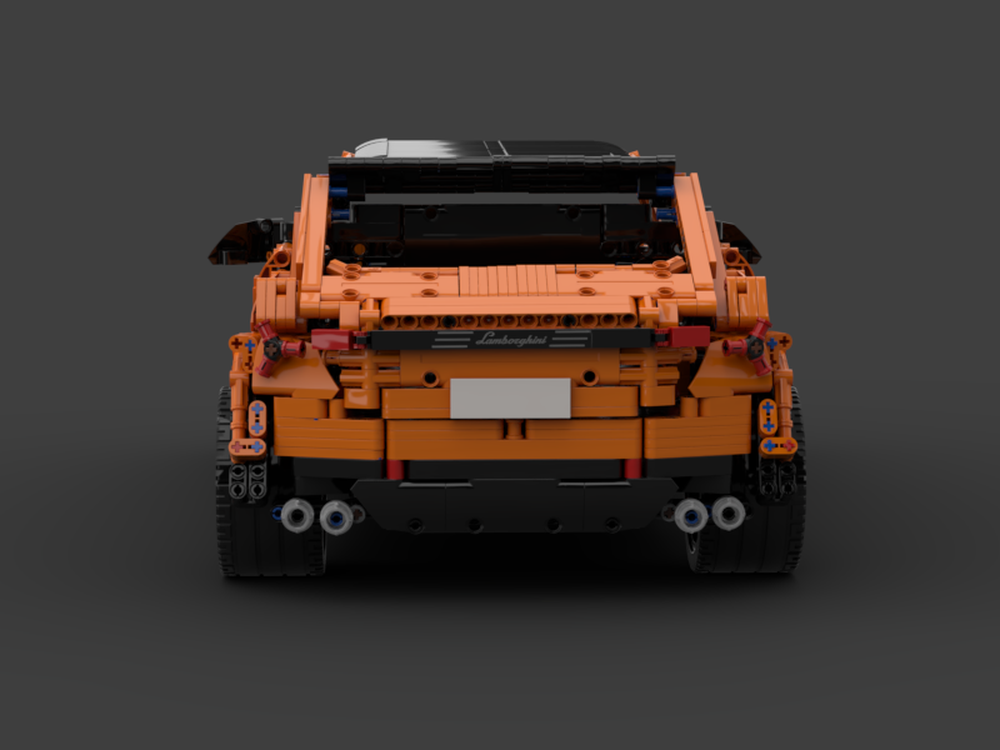 Lego Moc Lego Lamborghini Urus By Sanulanr Rebrickable Build With Lego