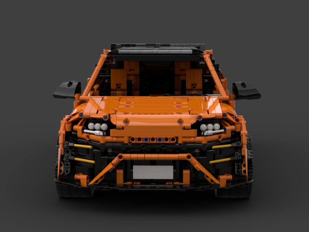 Lego Moc Lego Lamborghini Urus By Sanulanr Rebrickable Build With Lego