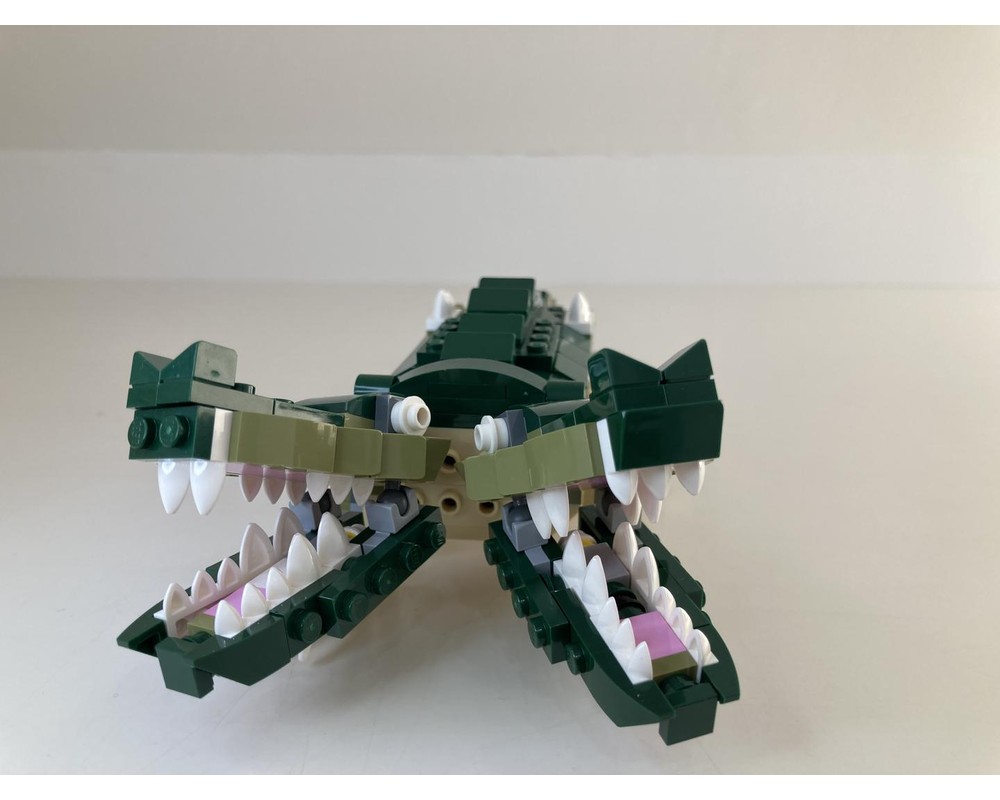 LEGO MOC Two-headed Crocodile 31121 by LegoDesigner | Rebrickable ...