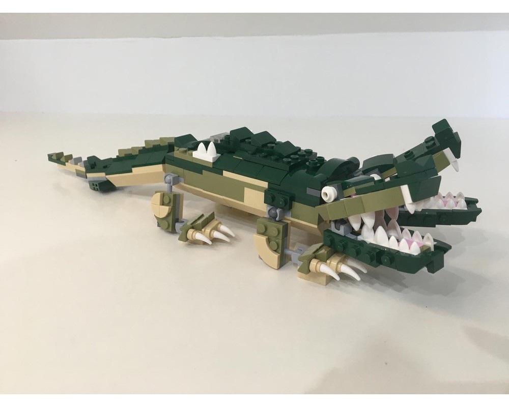 LEGO MOC Two-headed Crocodile 31121 by LegoDesigner | Rebrickable ...