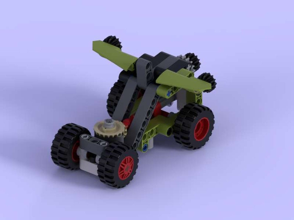 LEGO MOC Flying car by RomanS. | Rebrickable - Build with LEGO