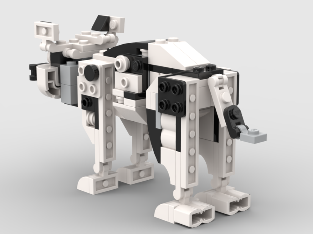 Lego Moc 31137 Snow Leopard By Funkydonut Rebrickable Build With Lego