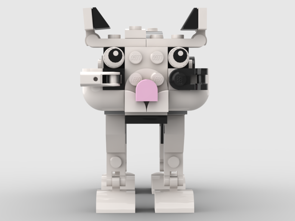 Lego Moc 31137 Snow Leopard By Funkydonut Rebrickable Build With Lego