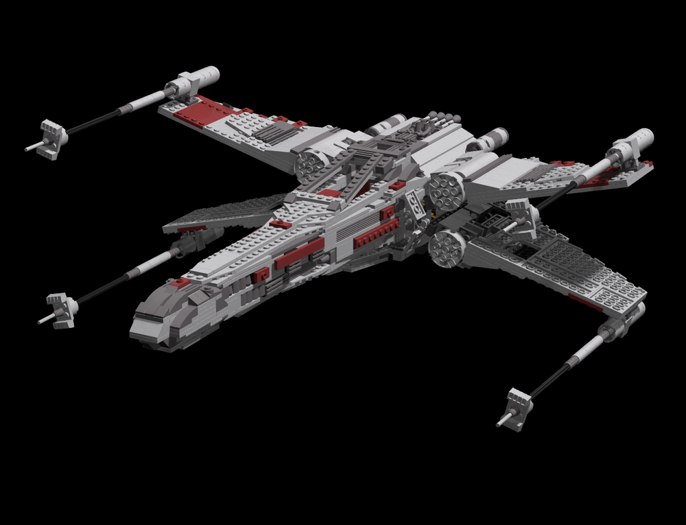 LEGO MOC X WING by mechahn | Rebrickable - Build with LEGO