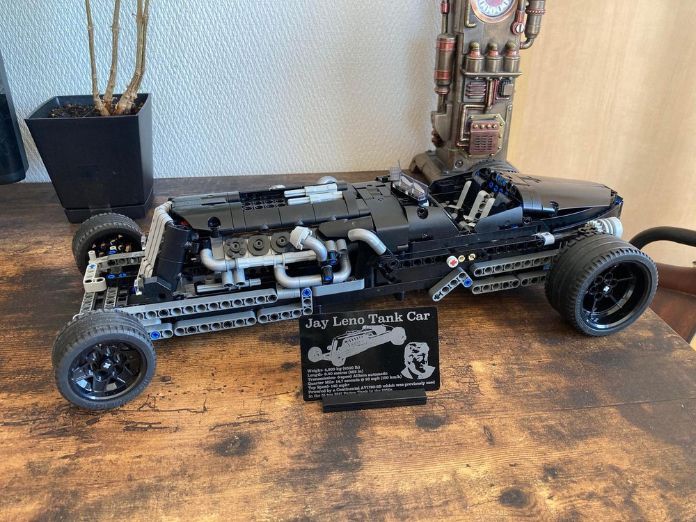 LEGO MOC Jay Leno Tank Car by CreationCaravan (Brad Barber ...
