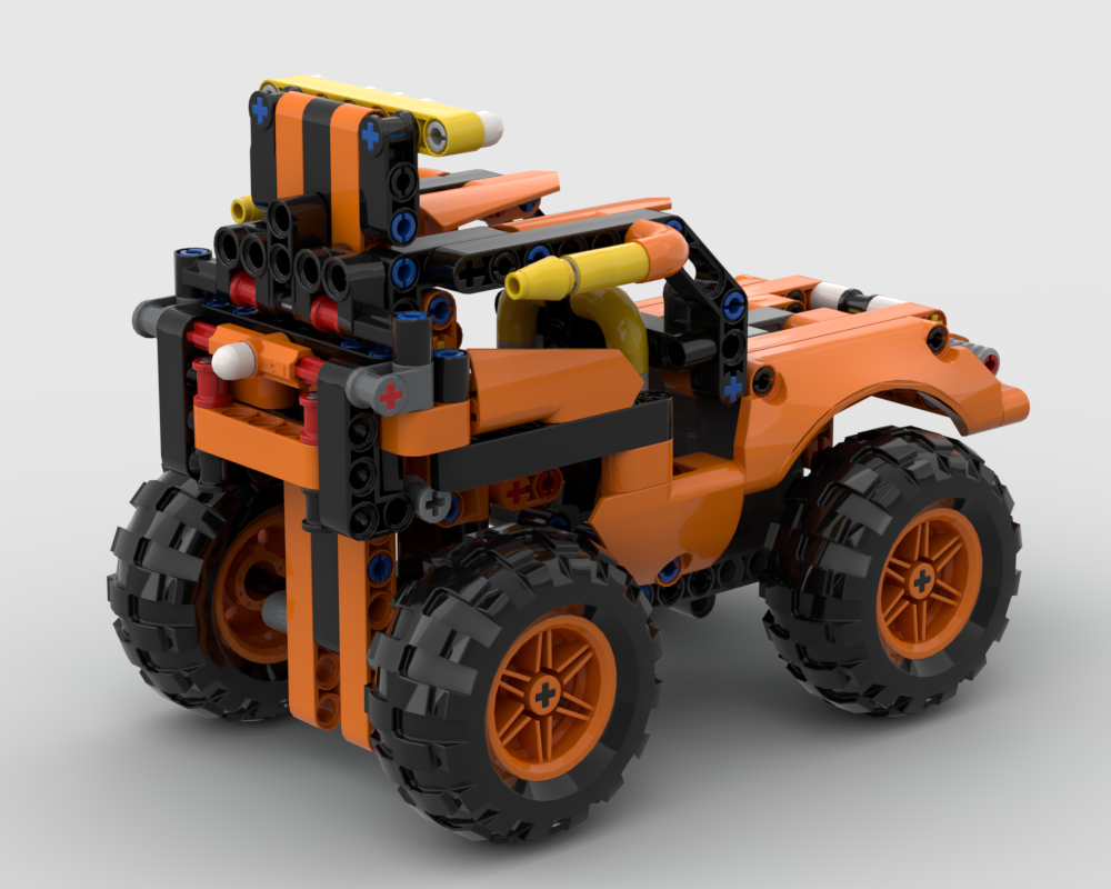 Lego Moc Extreme Offroader 42135 Alternative By Erikgs Rebrickable