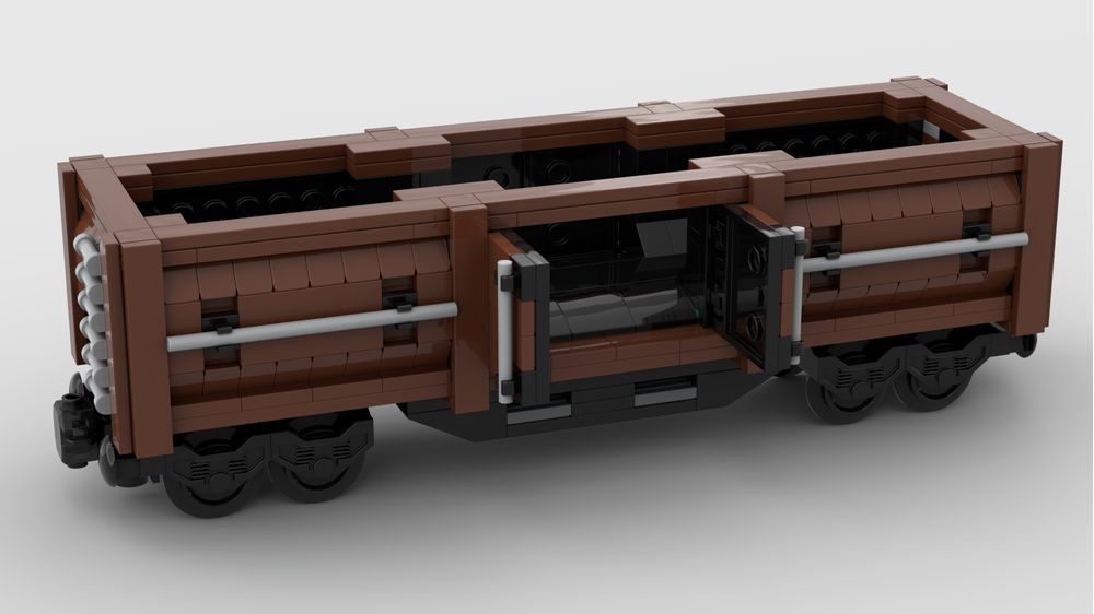 LEGO MOC Wagon Marchandises - Freight wagons - MOC by Mimi68 ...