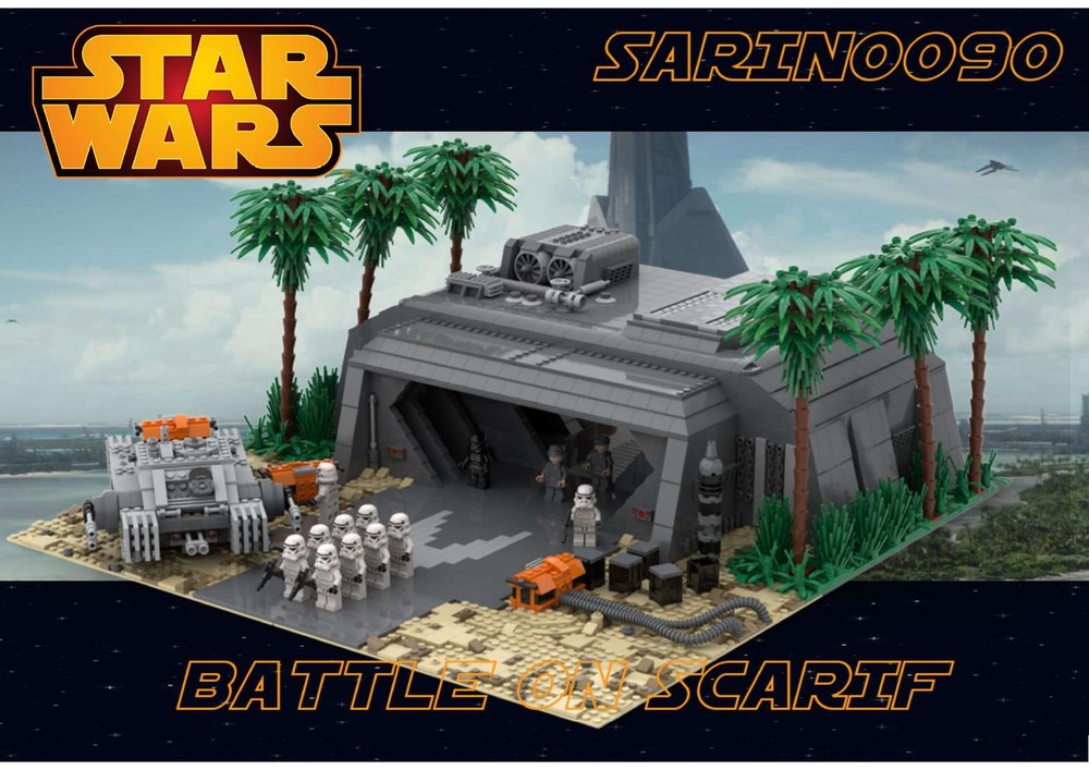 LEGO MOC SW - Battle on Scarif by Sarinoo90 | Rebrickable - Build with LEGO