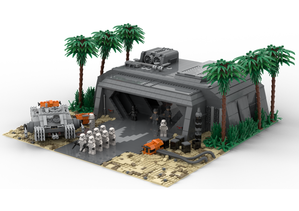Lego Moc Sw Battle On Scarif By Sarinoo90 Rebrickable Build With Lego