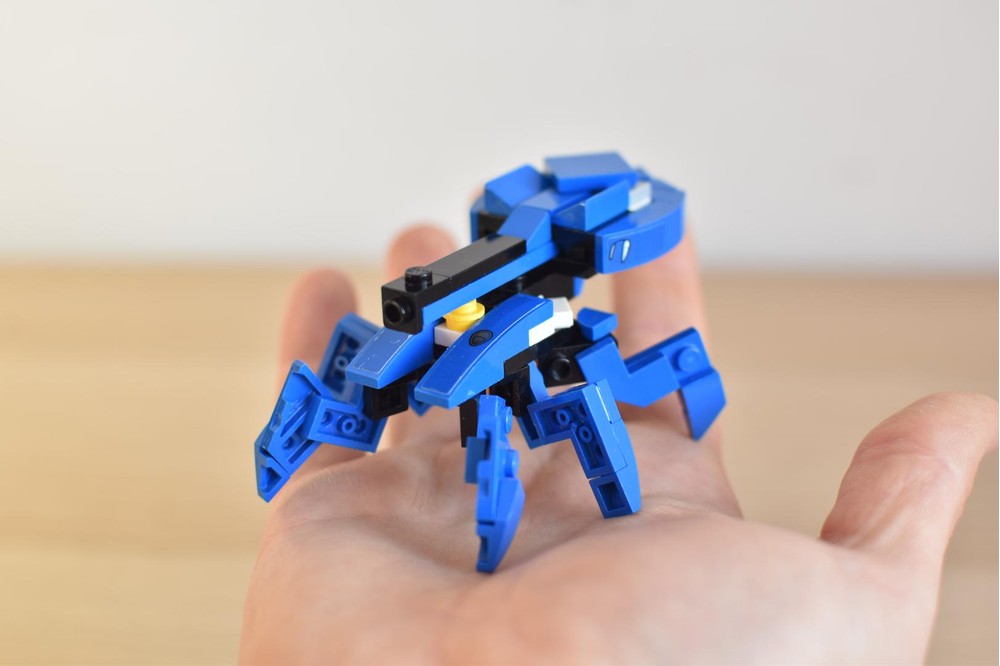 Lego Moc Spider Robot Tank With Laser Cannon From Alternative Future By