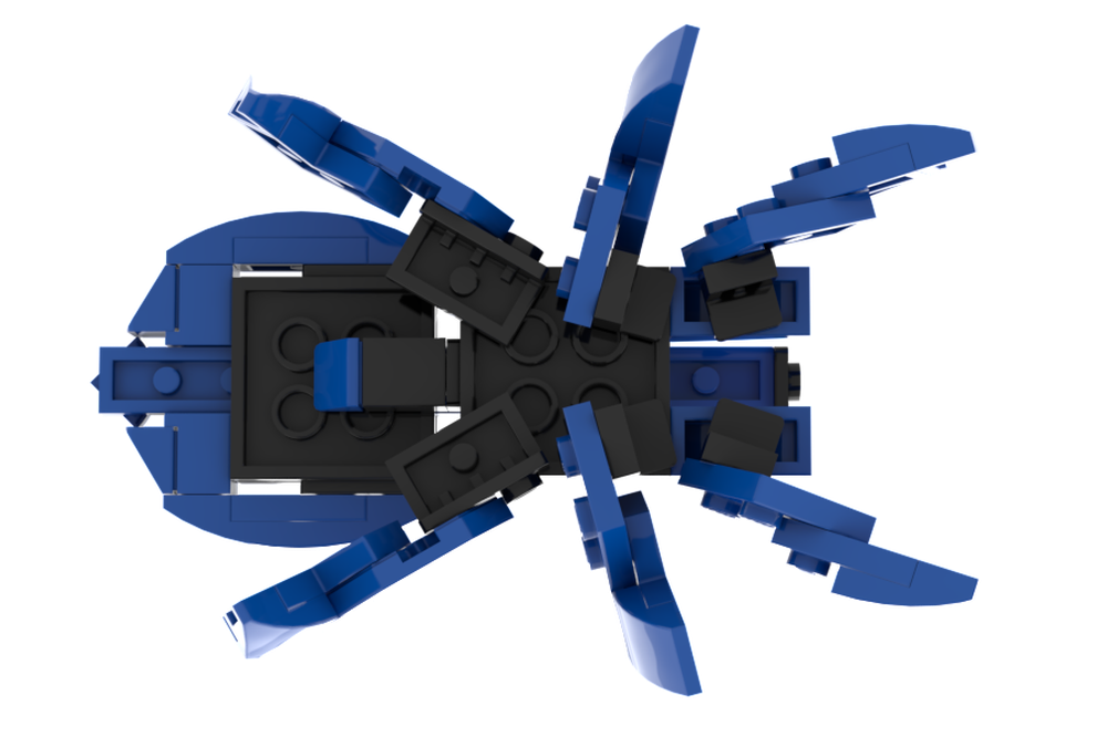 Lego Moc Spider Robot Tank With Laser Cannon From Alternative Future By