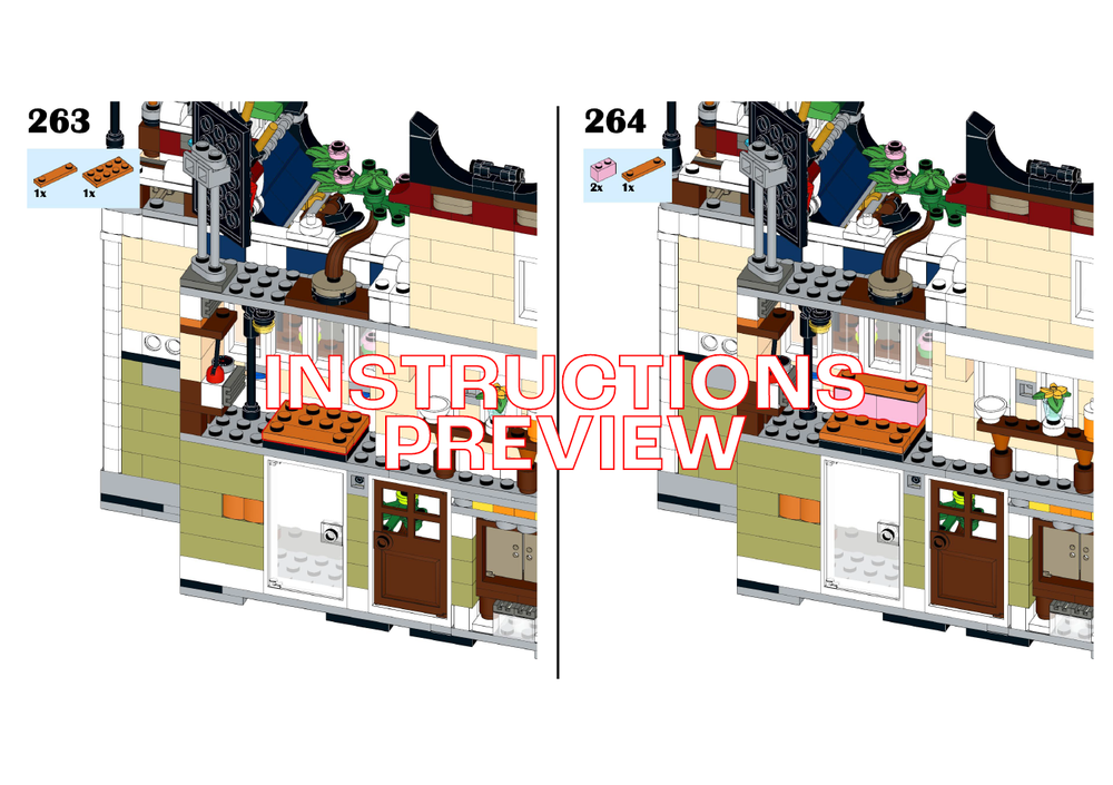 LEGO MOC Noodle Nook by The_Astral_J | Rebrickable - Build with LEGO