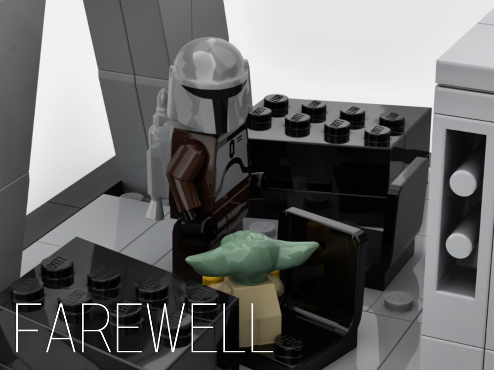 LEGO MOC Mandalorian Farewell Diorama by FOR THE REPUBLIC | Rebrickable ...