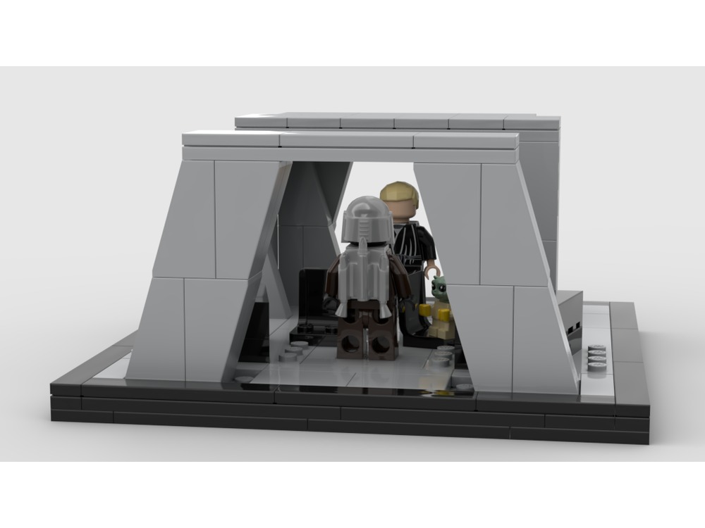 LEGO MOC Mandalorian Farewell Diorama by FOR THE REPUBLIC | Rebrickable ...