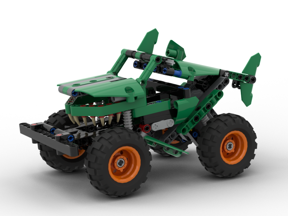 LEGO MOC 42149 - MEGALODON by hoppepe | Rebrickable - Build with LEGO