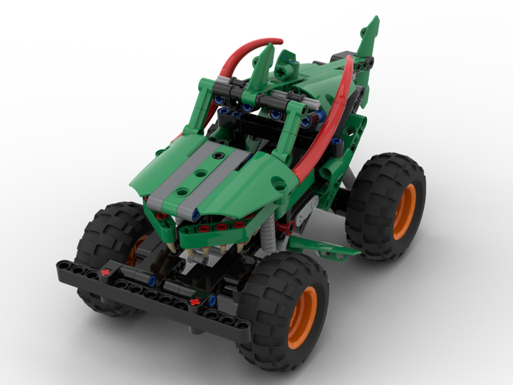 LEGO MOC-140648 42149 - MEGALODON by hoppepe | Rebrickable - Build with ...