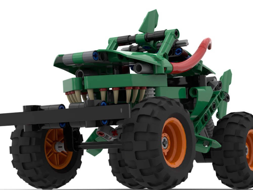 LEGO MOC 42149 - MEGALODON by hoppepe | Rebrickable - Build with LEGO