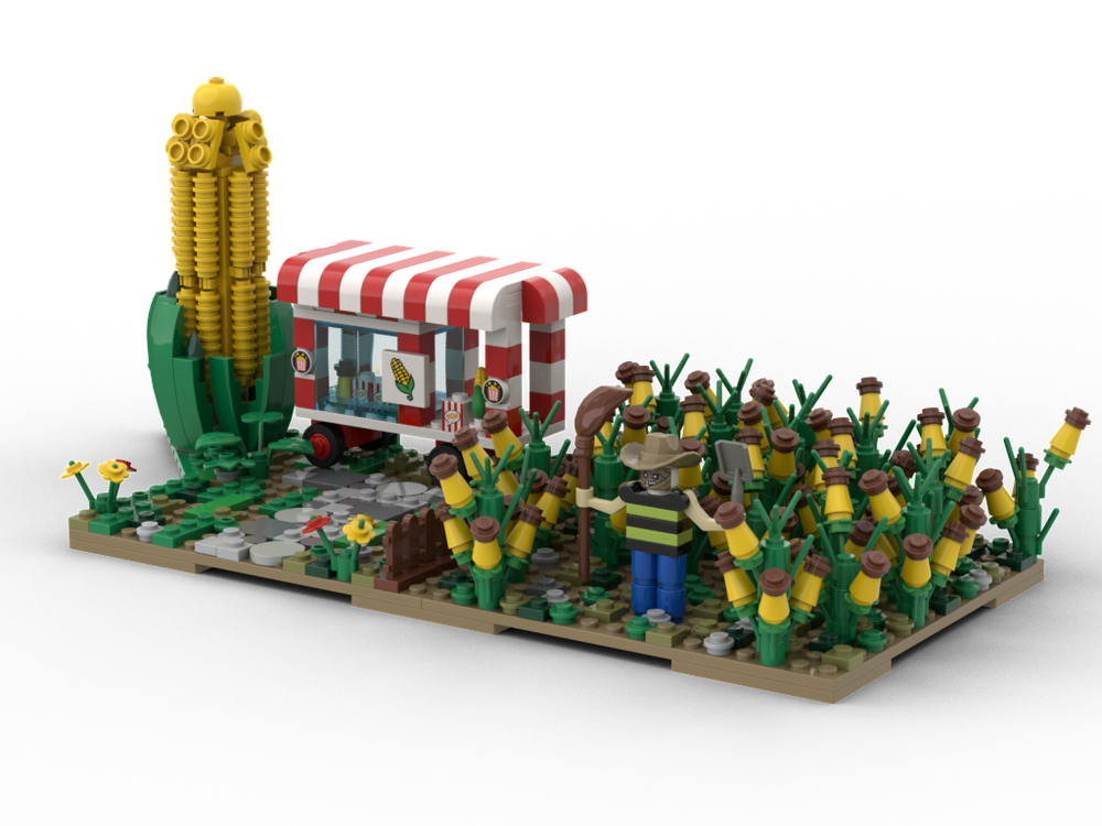 LEGO MOC Sweet popcorn by legoprofi | Rebrickable - Build with LEGO