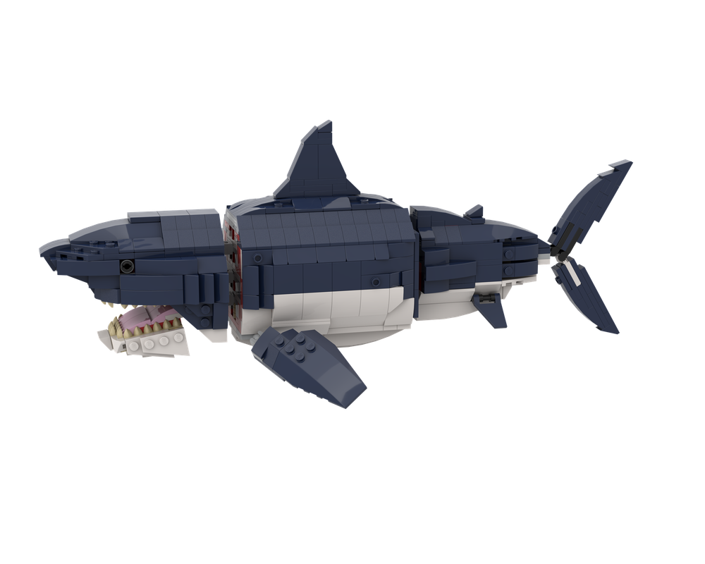 LEGO MOC Megalodon XXL 31088 x 5 by bricksmartworkshop | Rebrickable ...