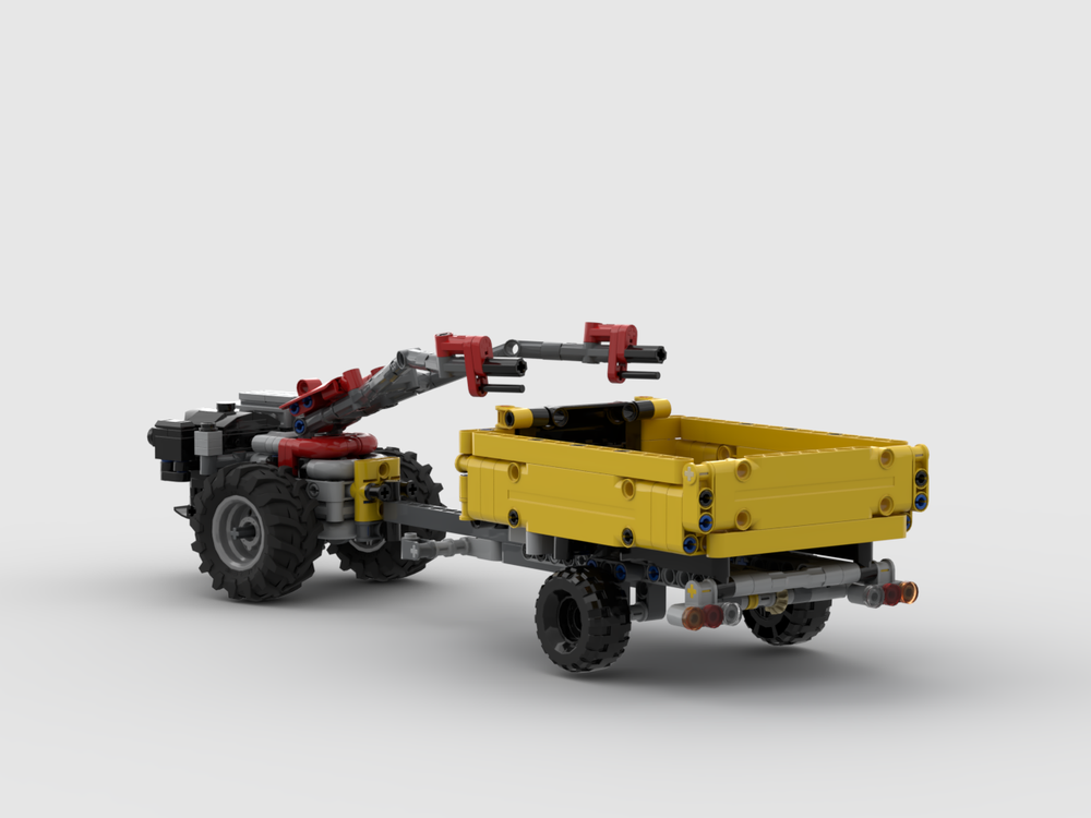 LEGO MOC Tipping Trailer for Single-Axle Tractor by Larsagri ...