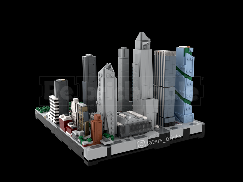 LEGO MOC-140672 Hudson Yards - NYC by Taters | Rebrickable - Build with ...