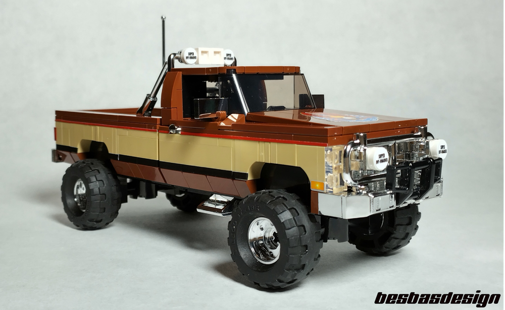 LEGO MOC 1982 GMC K-2500 Sierra Grande Wideside from " The Fall Guy ...