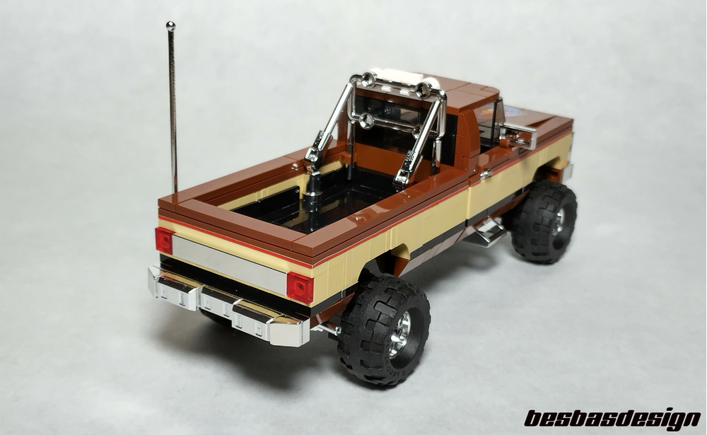 Lego Moc 1982 Gmc K 2500 Sierra Grande Wideside From The Fall Guy