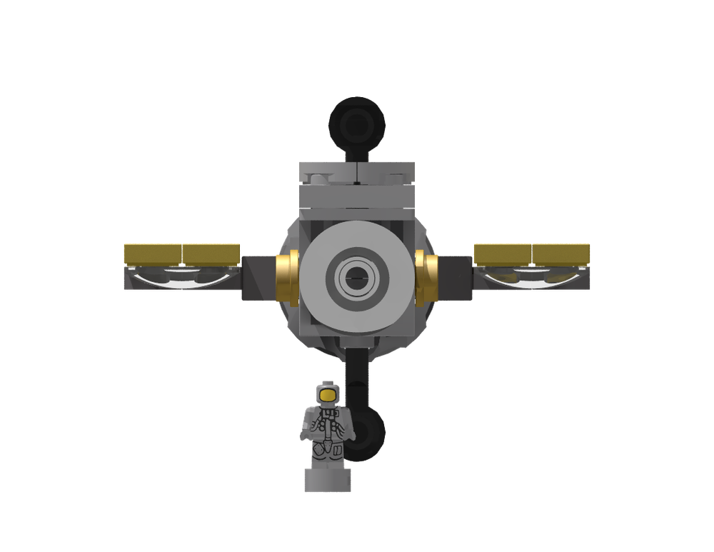 LEGO MOC micro Hubble by KennoMonkey | Rebrickable - Build with LEGO