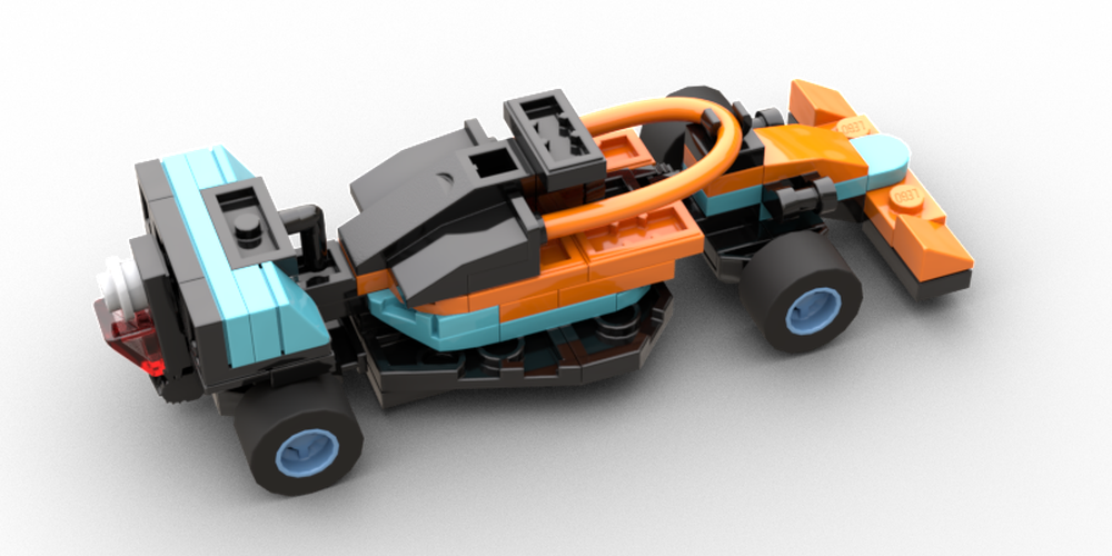 LEGO MOC McLaren MCL36 1:50 (Microscale) by Jahosi | Rebrickable ...