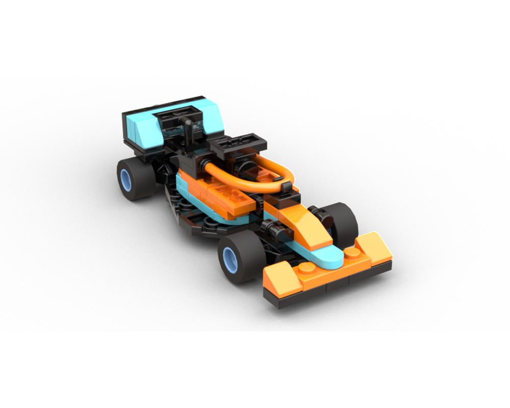 LEGO MOC McLaren MCL36 1:50 (Microscale) by Jahosi | Rebrickable ...