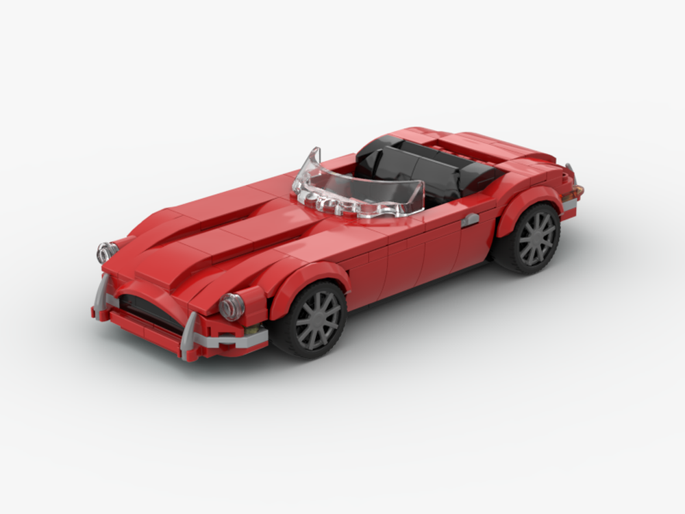 LEGO MOC Jaguar E-Type by Double_U_Bricks | Rebrickable - Build with LEGO
