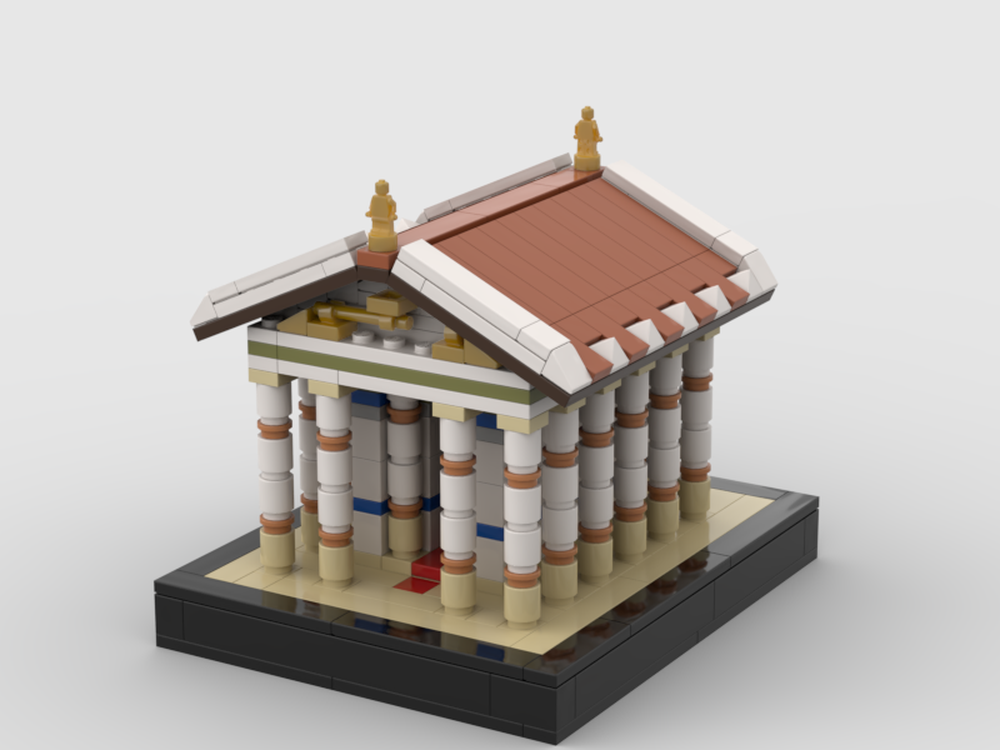 LEGO MOC Mini Ancient Greek Temple by The__MOC__dude | Rebrickable ...