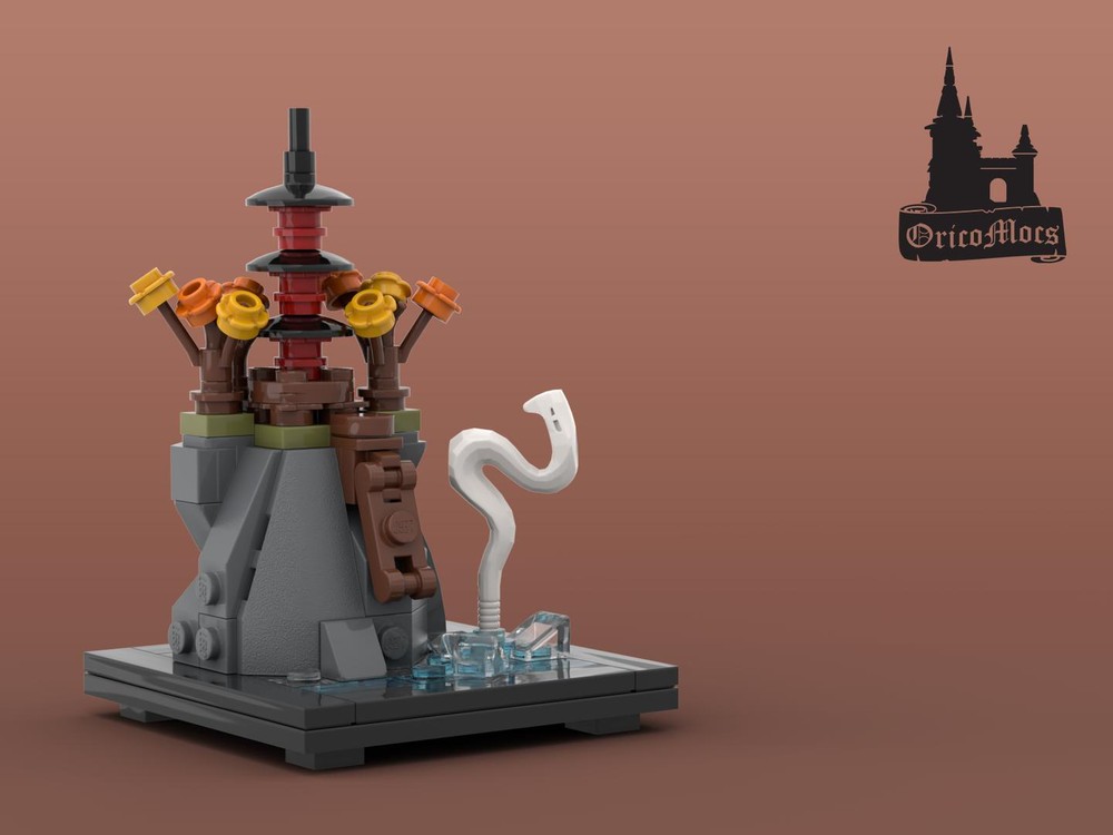 LEGO MOC Serpent Lake by OricoMocs | Rebrickable - Build with LEGO