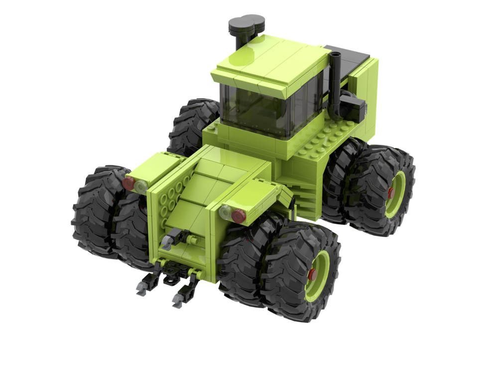 Lego Moc Steiger Series 3 Articulated Tractor By Aidansummersonbricks