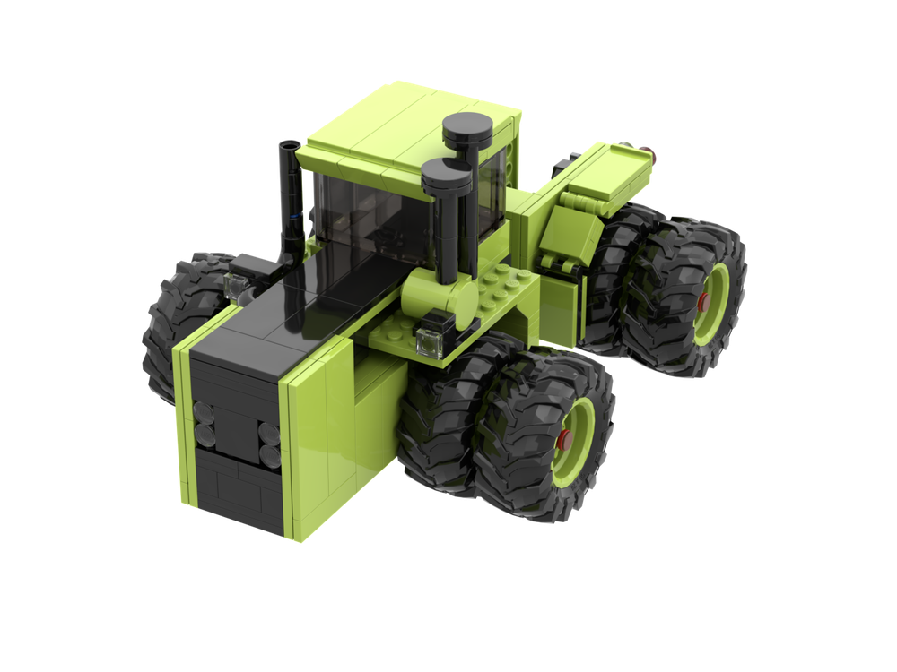 Lego Moc Steiger Series 3 Articulated Tractor By Aidansummersonbricks