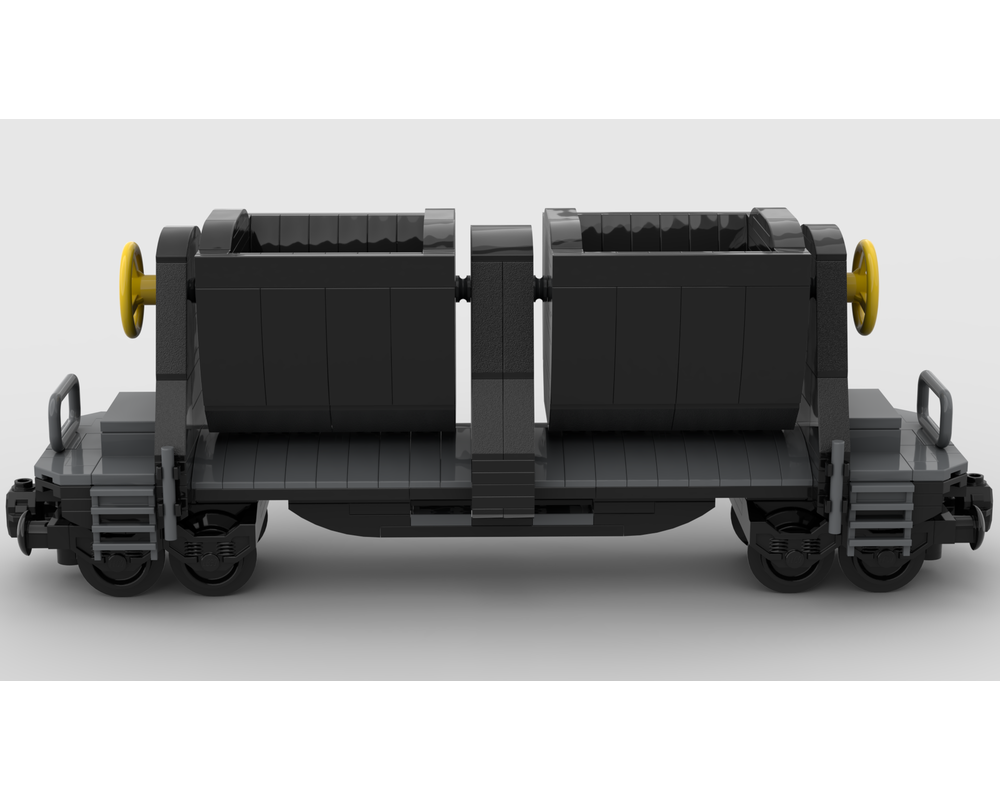 Lego Moc Coal Wagon Moc By Mimi68 Rebrickable Build With Lego