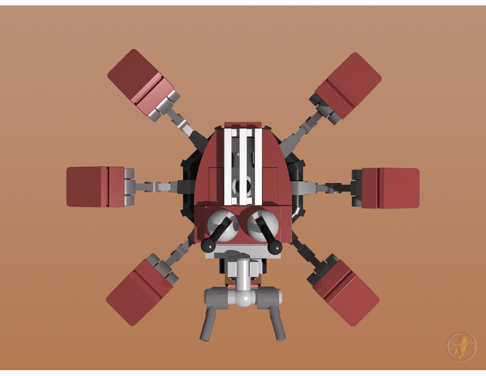 LEGO MOC CIS 6-leg Crab Droid by KennoMonkey | Rebrickable - Build with ...