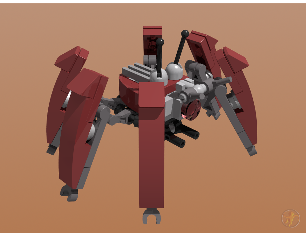 LEGO MOC CIS 6-leg Crab Droid by KennoMonkey | Rebrickable - Build with ...