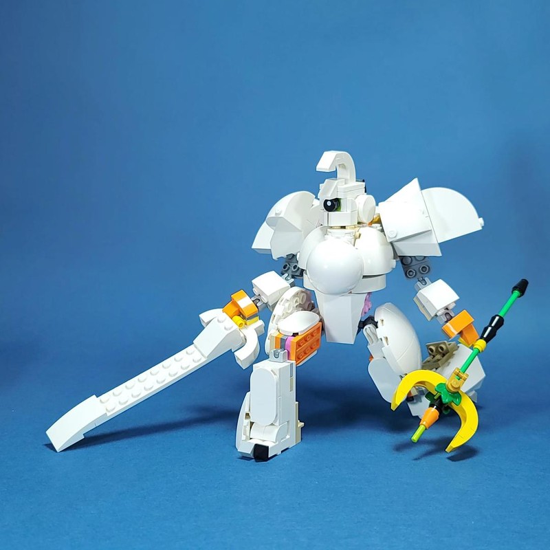 LEGO MOC White Knight by bbchai | Rebrickable - Build with LEGO