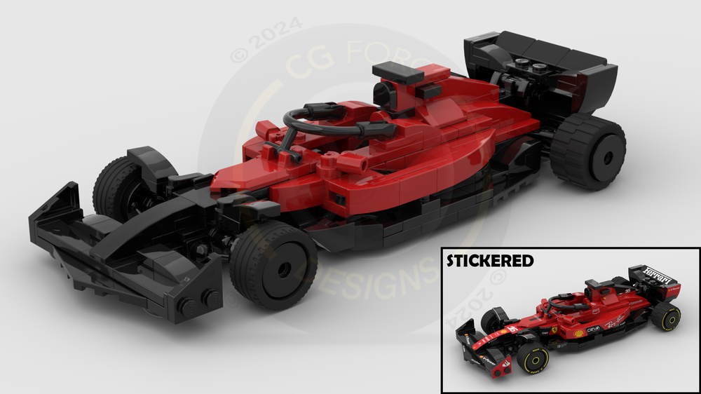 LEGO MOC-140793 F1 Ferrari SF-23 by CGForceDesigns | Rebrickable ...