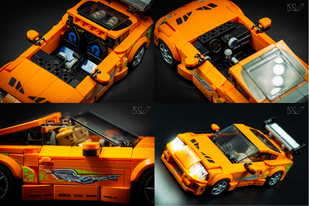 Lego Moc Toyota Supra Mk4 Fandf By Nv Carmocs Rebrickable Build