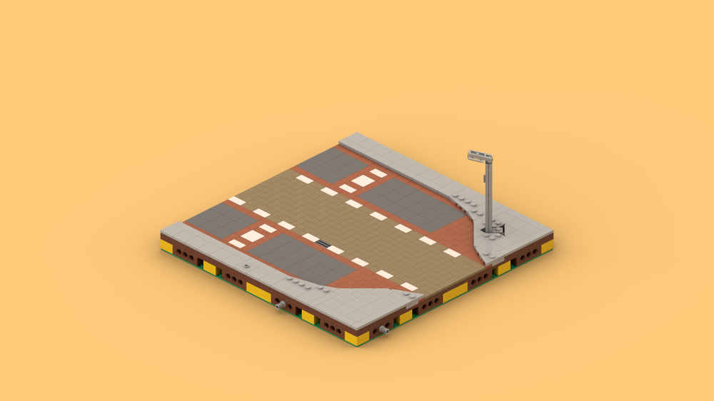 LEGO MOC MOC - Dutch Road Bricks One-way Parking Side MILS 32x32 by ...