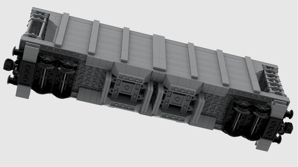 LEGO MOC Wagon Covered Hopper - B&O - MOC by Mimi68 | Rebrickable ...