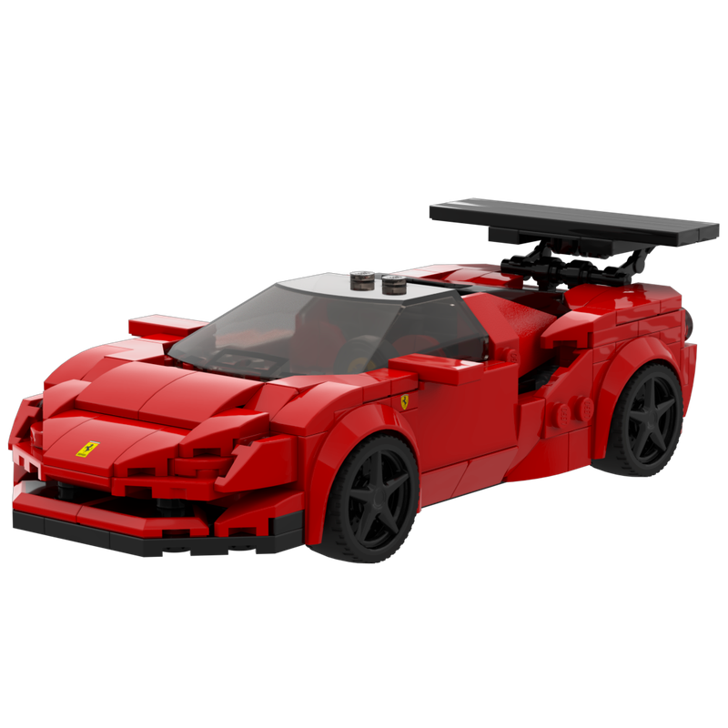 LEGO MOC Ferrari F8 Tributo by HeadlightBricks | Rebrickable - Build ...