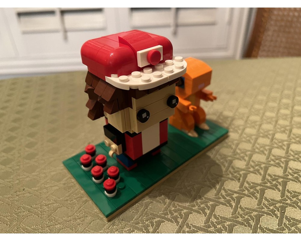 LEGO MOC Trainer Red and Charmander by TheOGOddLlama | Rebrickable ...
