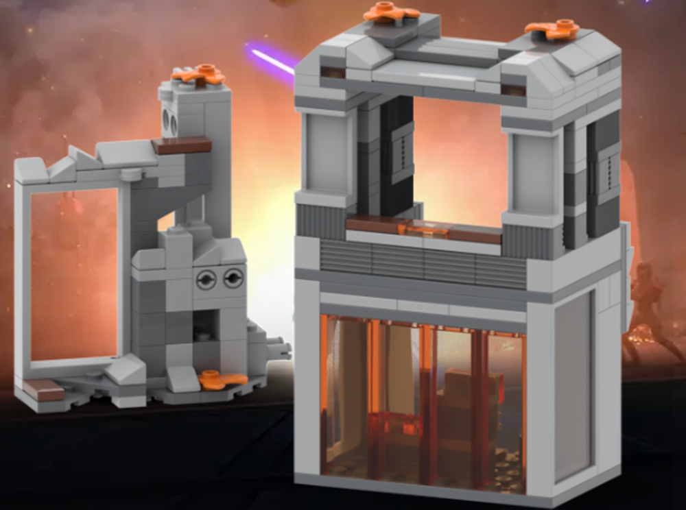 LEGO MOC Mandalorian Watch Tower by Dr.Brickler | Rebrickable - Build ...