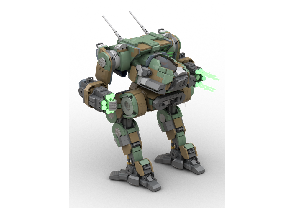 LEGO MOC-140847 Nova NVA-Prime/A/B MW5 Clans Battlemech by canuck33 ...