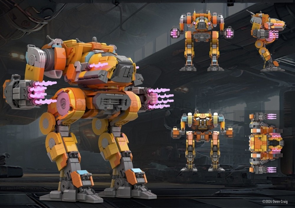 LEGO MOC Nova NVA-Prime/A/B MW5 Clans Battlemech by canuck33 ...